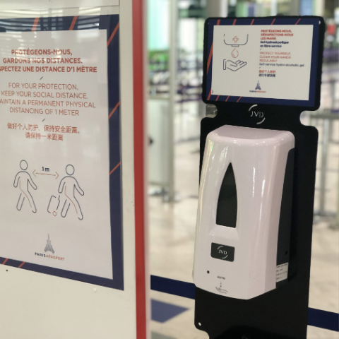 JVD equips Paris Airports - JVD
